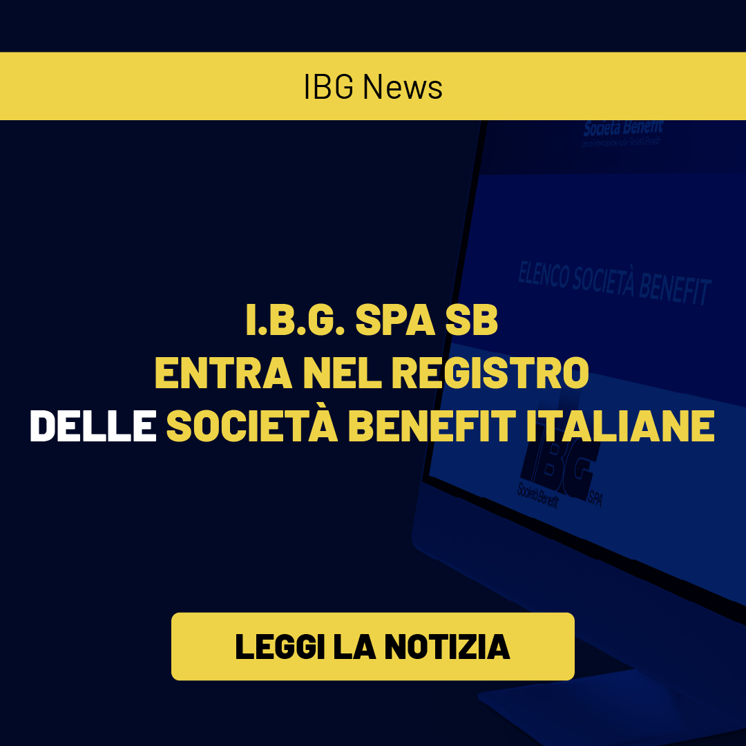 IBG SPA Società Benefit – Azienda leader del settore Beverage